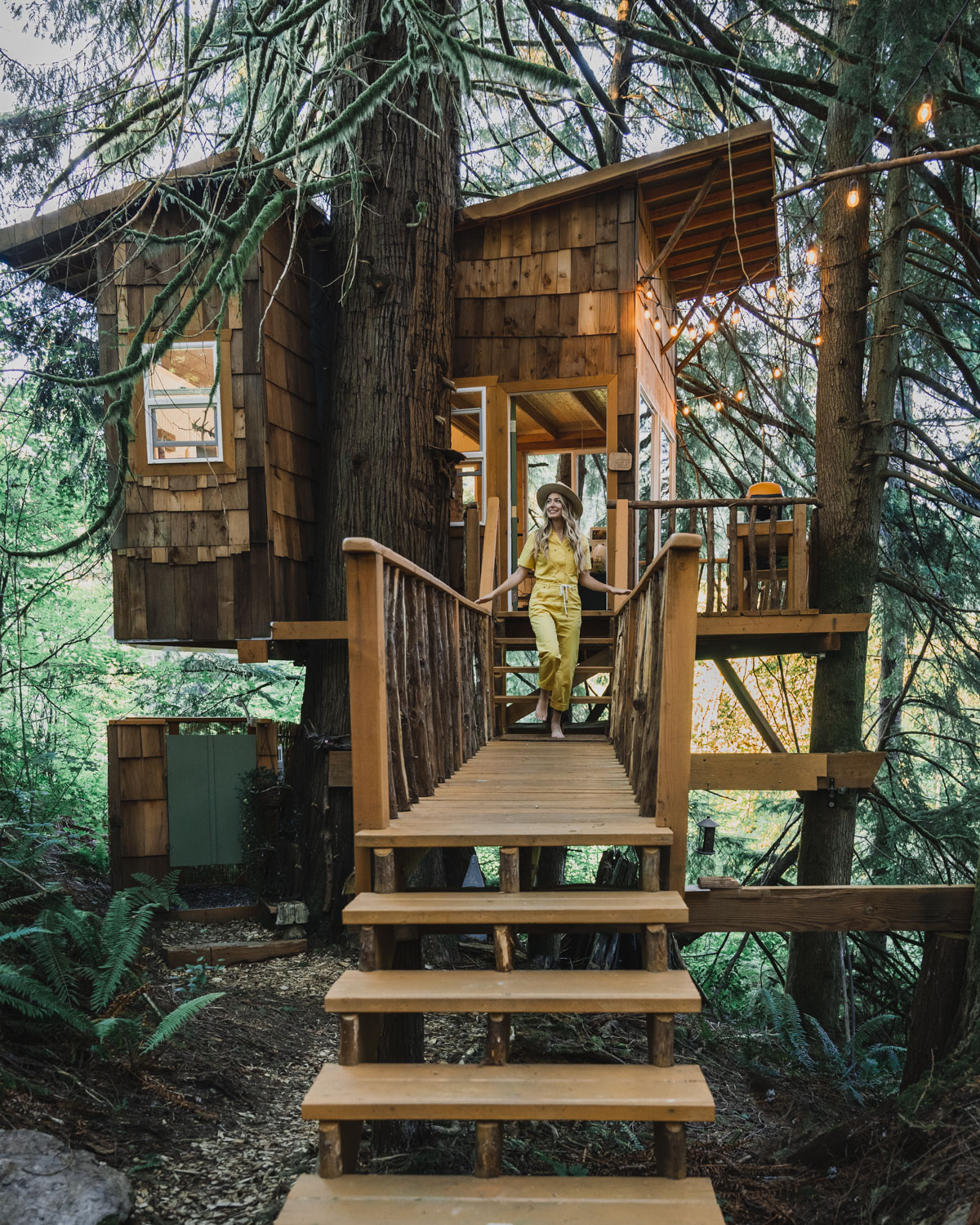 Stay in a Treehouse in Washington: Cedar Falls Treehouse - Miss Rover