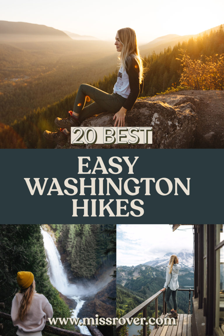 20 Easy Washington Hikes Near Seattle - Miss Rover