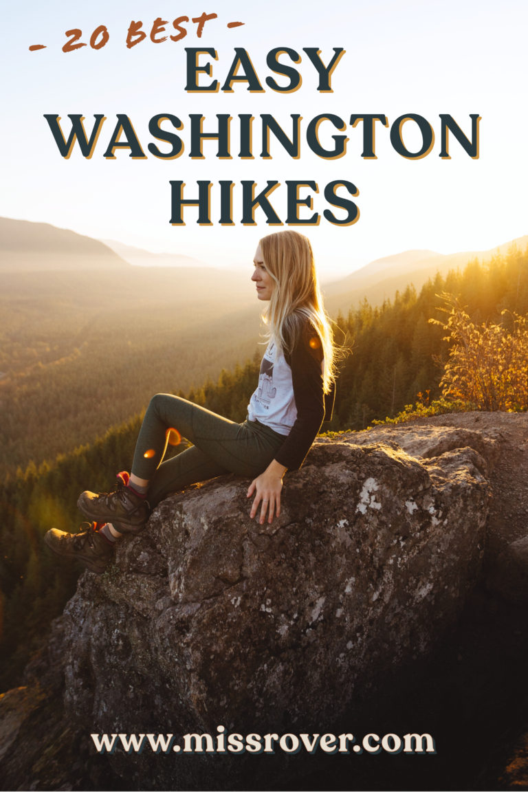 20 Easy Washington Hikes Near Seattle - Miss Rover